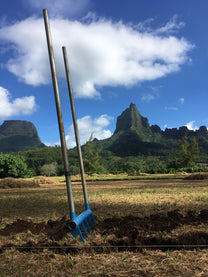 The Cultivator Treadlite Broadfork | 20" wide | 5 tines – Treadlite ...