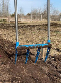 The All-Day Treadlite Broadfork | 20" wide | 4 tines – Treadlite Broadforks